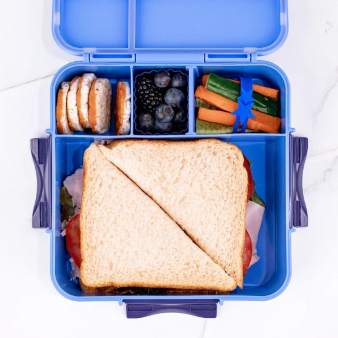 Bright Brands. Little Lunch Box Co Bento Three + - Blueberry