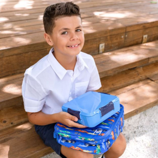 Bright Brands. Little Lunch Box Co Bento Three + - Blueberry