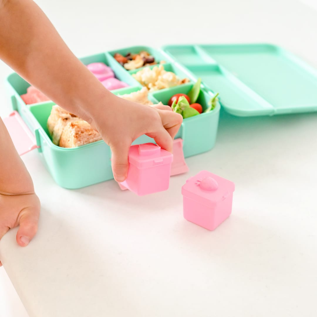 Bright Brands. Little Lunch Box Co Bento Three + - Mint