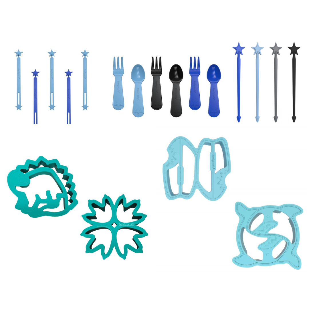 Bright Brands. Lunch Punch Cutter & Bento Fun Set - Wild Things