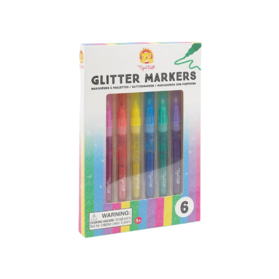 Bright Brands. Tiger Tribe Glitter Markers