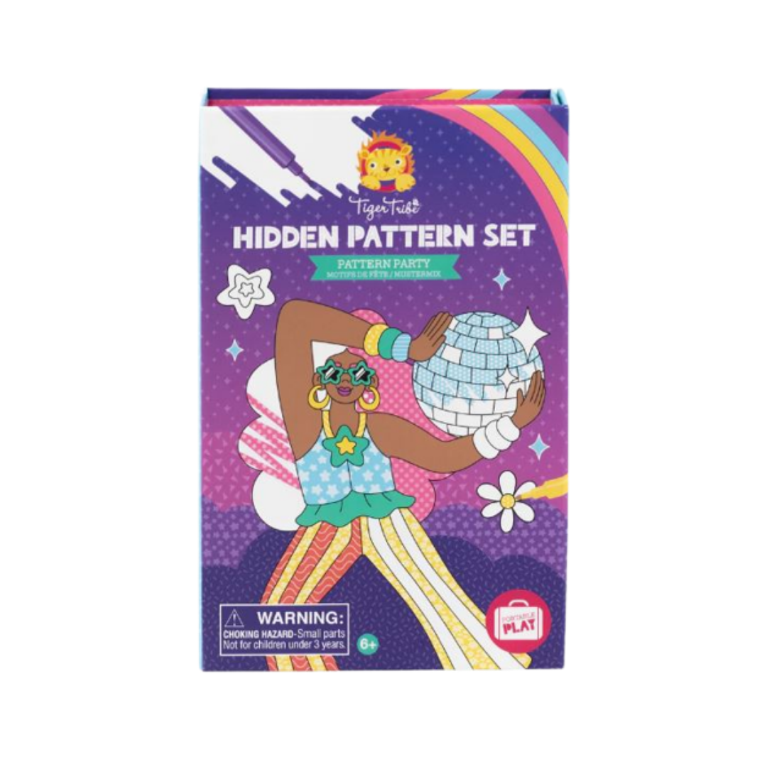 Bright Brands. Tiger Tribe Hidden Pattern Set - Pattern Party