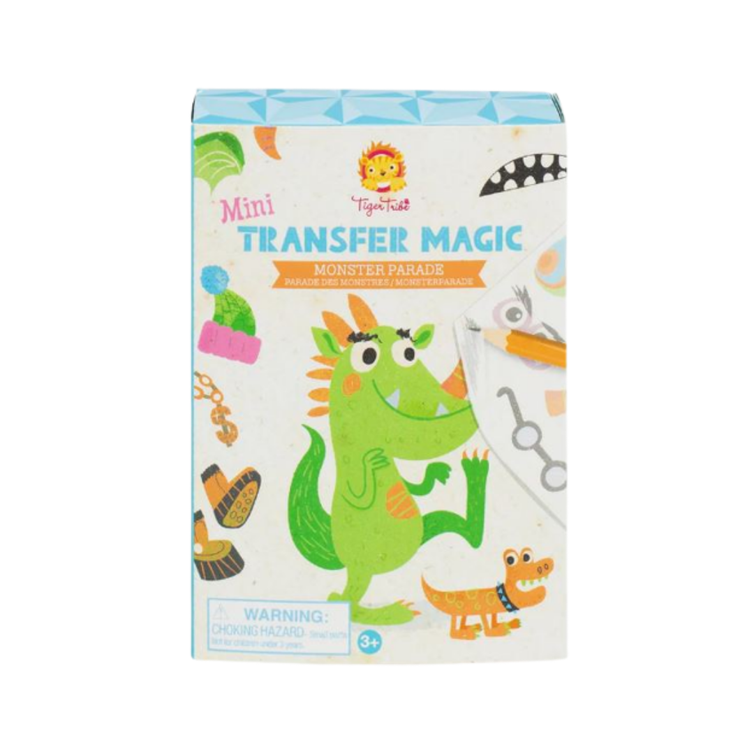 Bright Brands. Tiger Tribe Mini Transfer Magic - Monster Parade