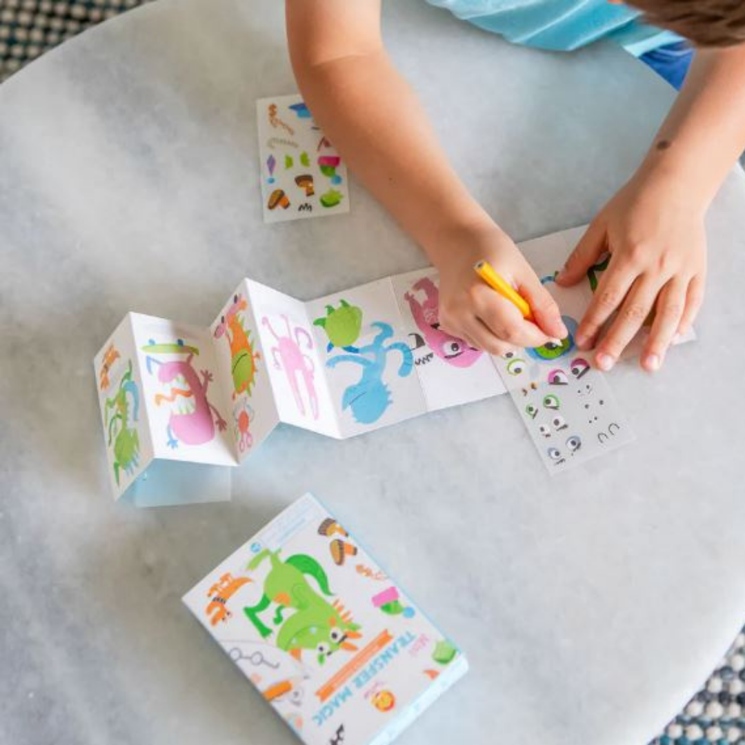 Bright Brands. Tiger Tribe Mini Transfer Magic - Monster Parade