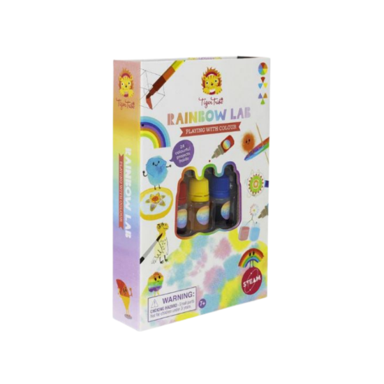 Bright Brands. Tiger Tribe Rainbow Lab - Playing with Colour
