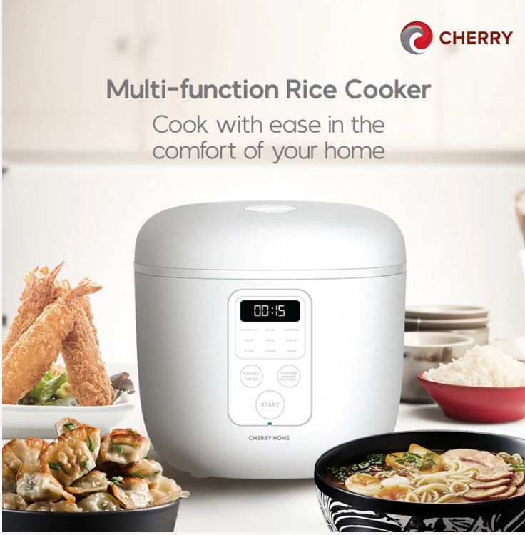 Bright Brands. Cherry Home Multi-Function Rice Cooker