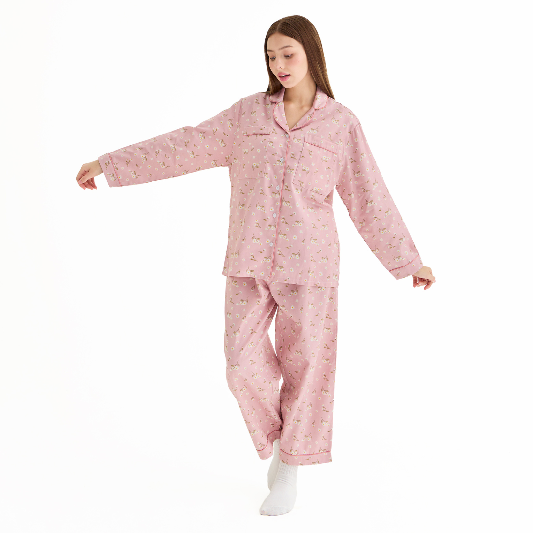Bright Brands. Slip to Sleep Long Sleeve & Pants Collection Cotton ...