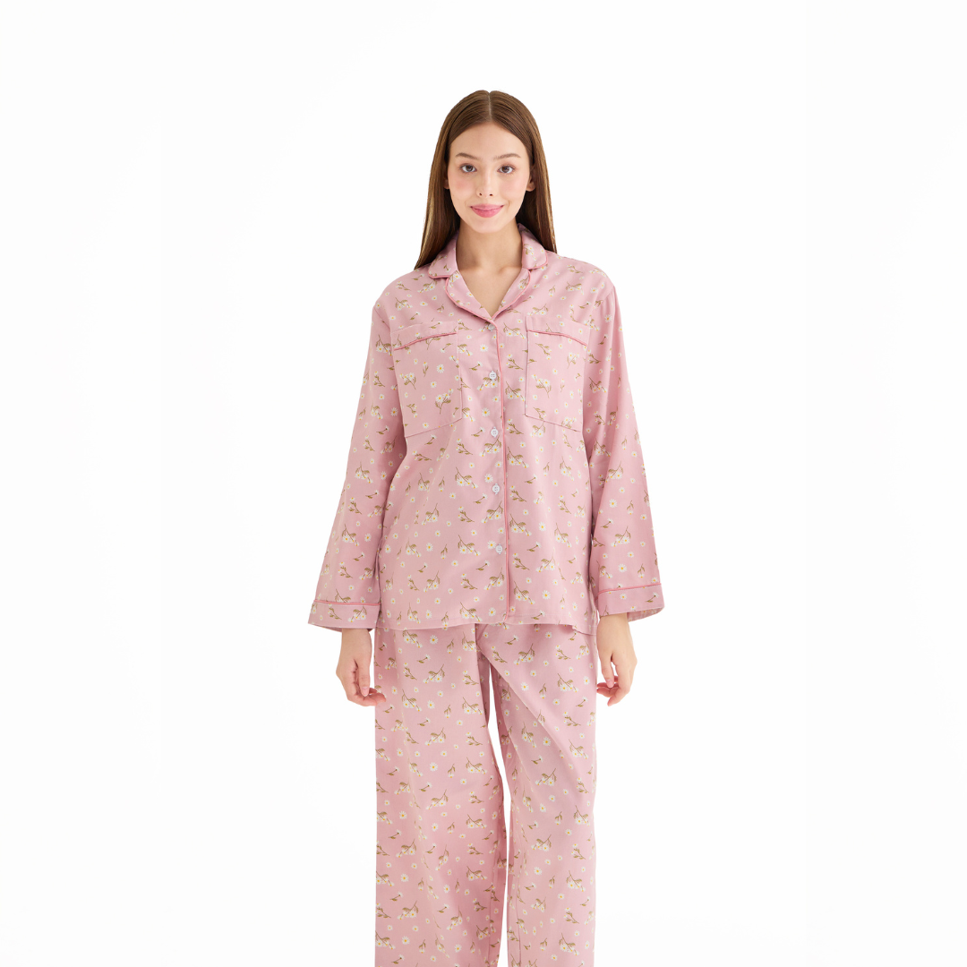 Bright Brands. Slip to Sleep Long Sleeve & Pants Collection Cotton ...