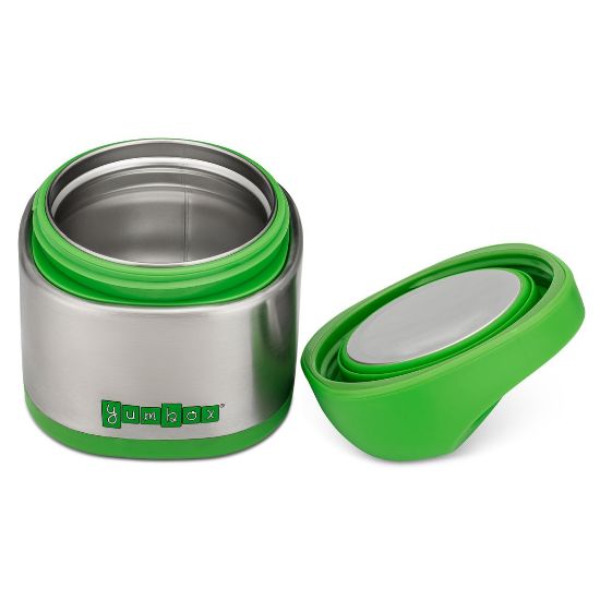 Bright Brands. Yumbox Cubi Thermal Food Jar - Apple Green
