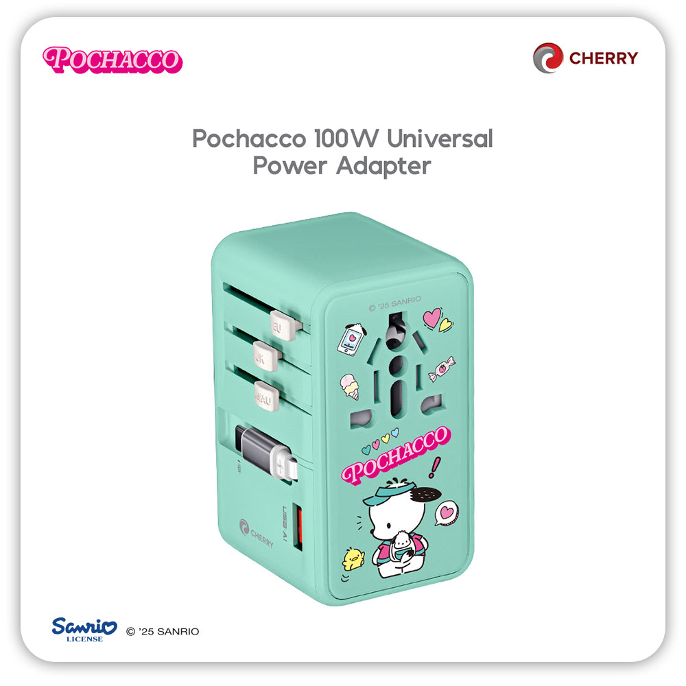 Bright Brands. Cherry Home x Sanrio Characters 100W Universal Travel ...