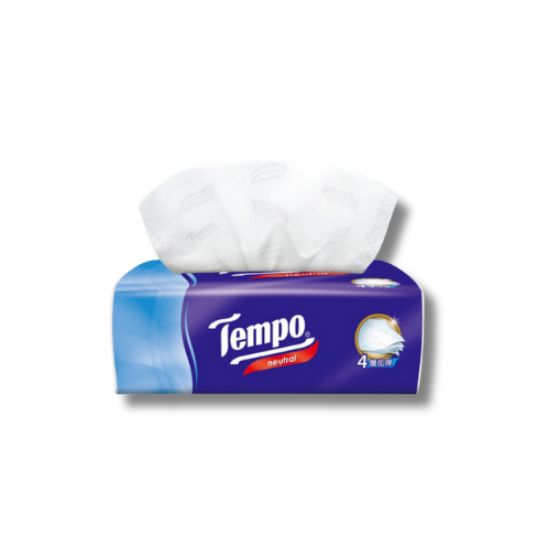 Bright Brands. Tempo Softpack Neutral 4ply Facial Tissue (4packs x ...